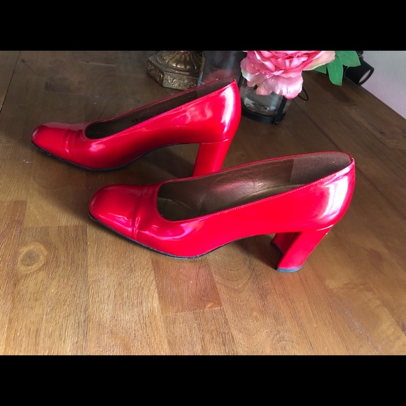 Stuart Weitzman | Shoes | Stuart Weitzman Ruby Red Patent Pumps | Poshmark